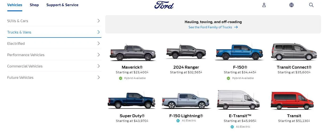 Ford website | Page 2 | Ranger6G - 2024+ Ranger & Raptor Forum, News ...
