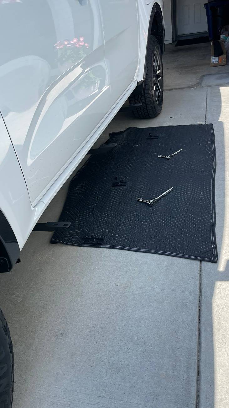 GoRhino RB20 Slim Running Boards Installed | Ranger6G - 2024+ Ranger ...