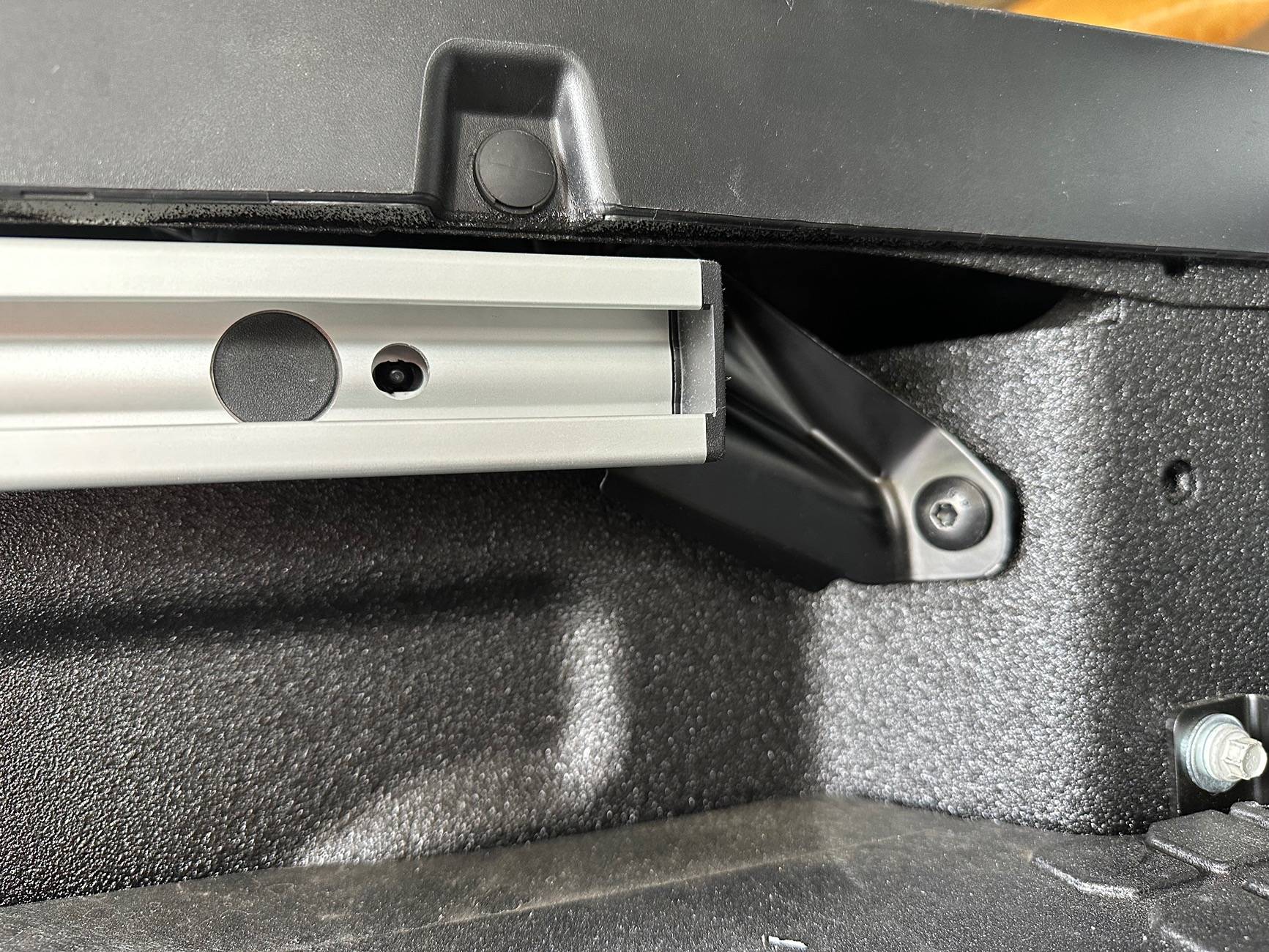 The Cargo Management Rail System installed | Ranger6G - 2024+ Ranger ...