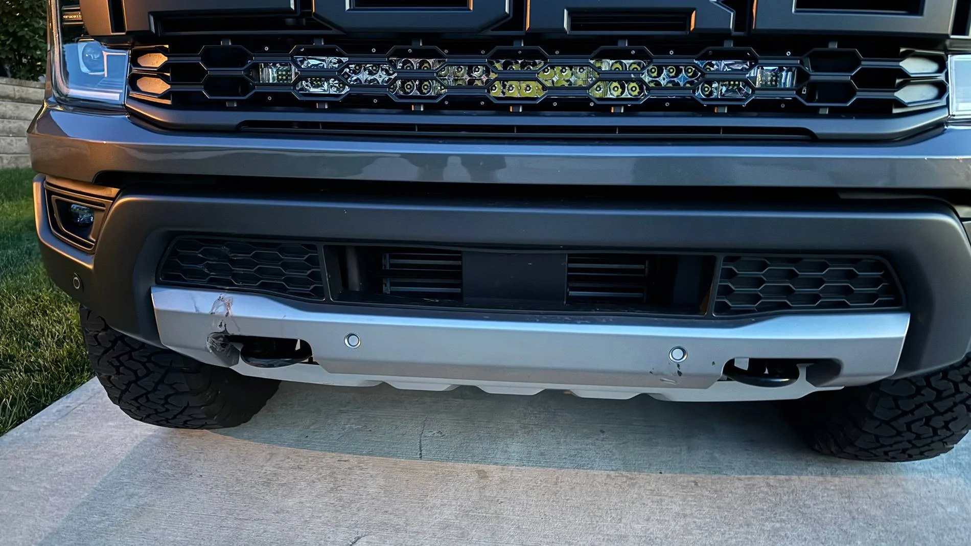 Raptor LED Stealth Light Bar Installed | Ranger6G - 2024+ Ranger ...