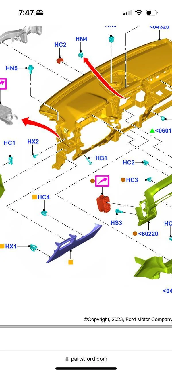 Pop out cup holders in Dash for US Rangers | Ranger6G - 2024+ Ranger ...