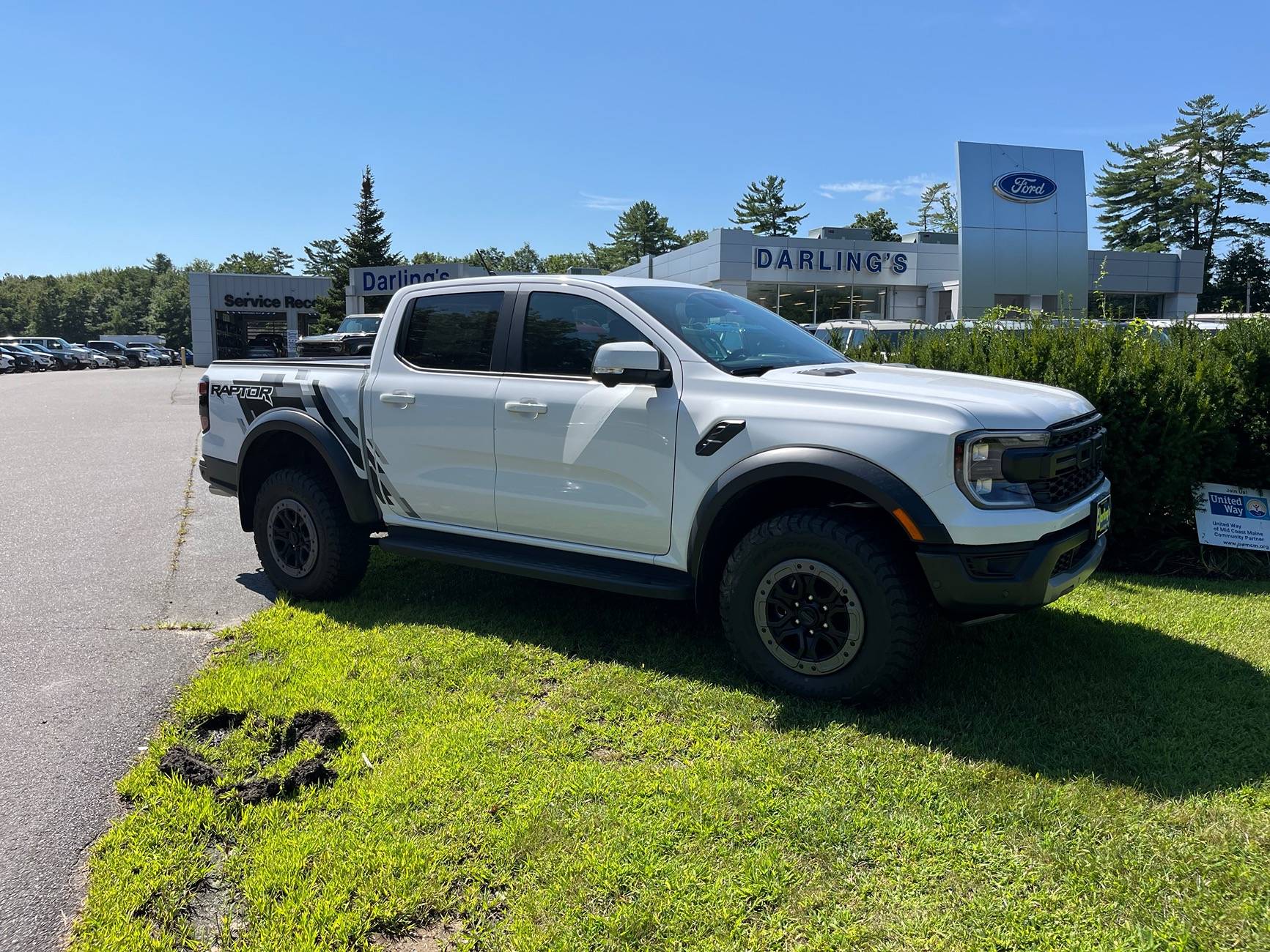 White Ranger Raptor available at MSRP Brunswick, Maine | Ranger6G ...