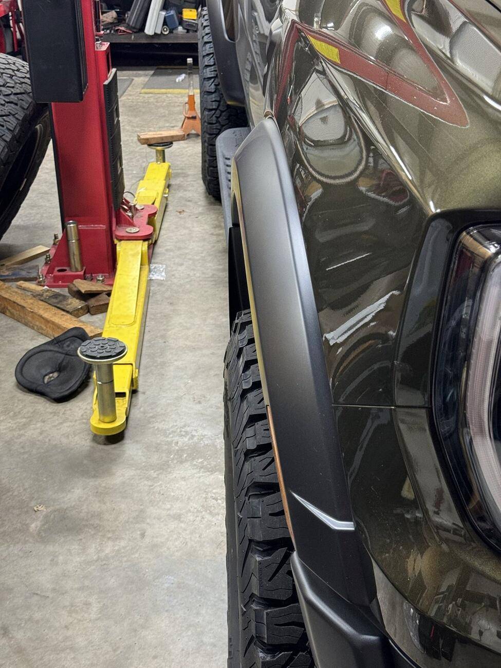 Leveled Ranger Raptor on Bronco Sasquatch Wheels/Tires | Ranger6G ...