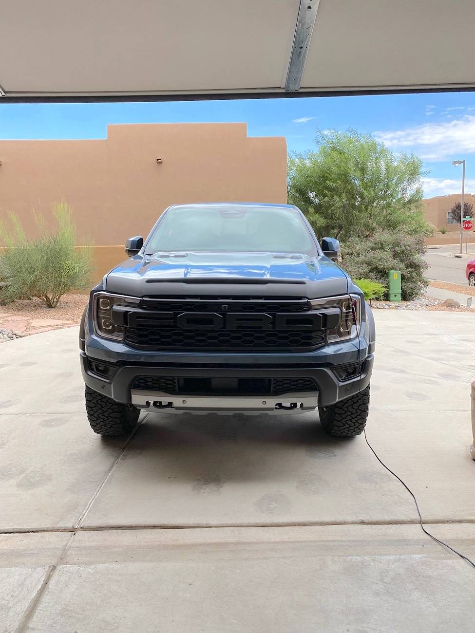 New Hood Protector / Deflector and Cab Spoiler Install on 2024 Ranger ...