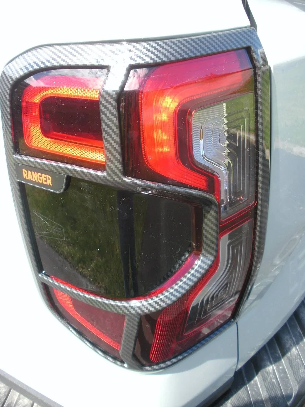 Installed Front Headlight and Taillight Guards on Ranger Raptor ...