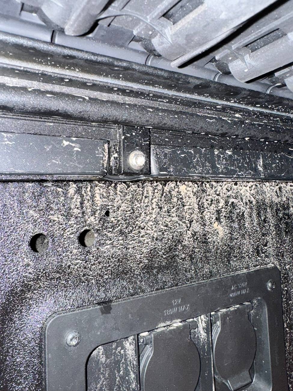 Cargo management rail with tonneau | Ranger6G - 2024+ Ranger & Raptor ...