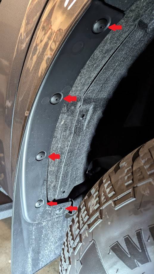 Ford OEM Molded Mud Flaps installation instructions? | Ranger6G - 2024 ...