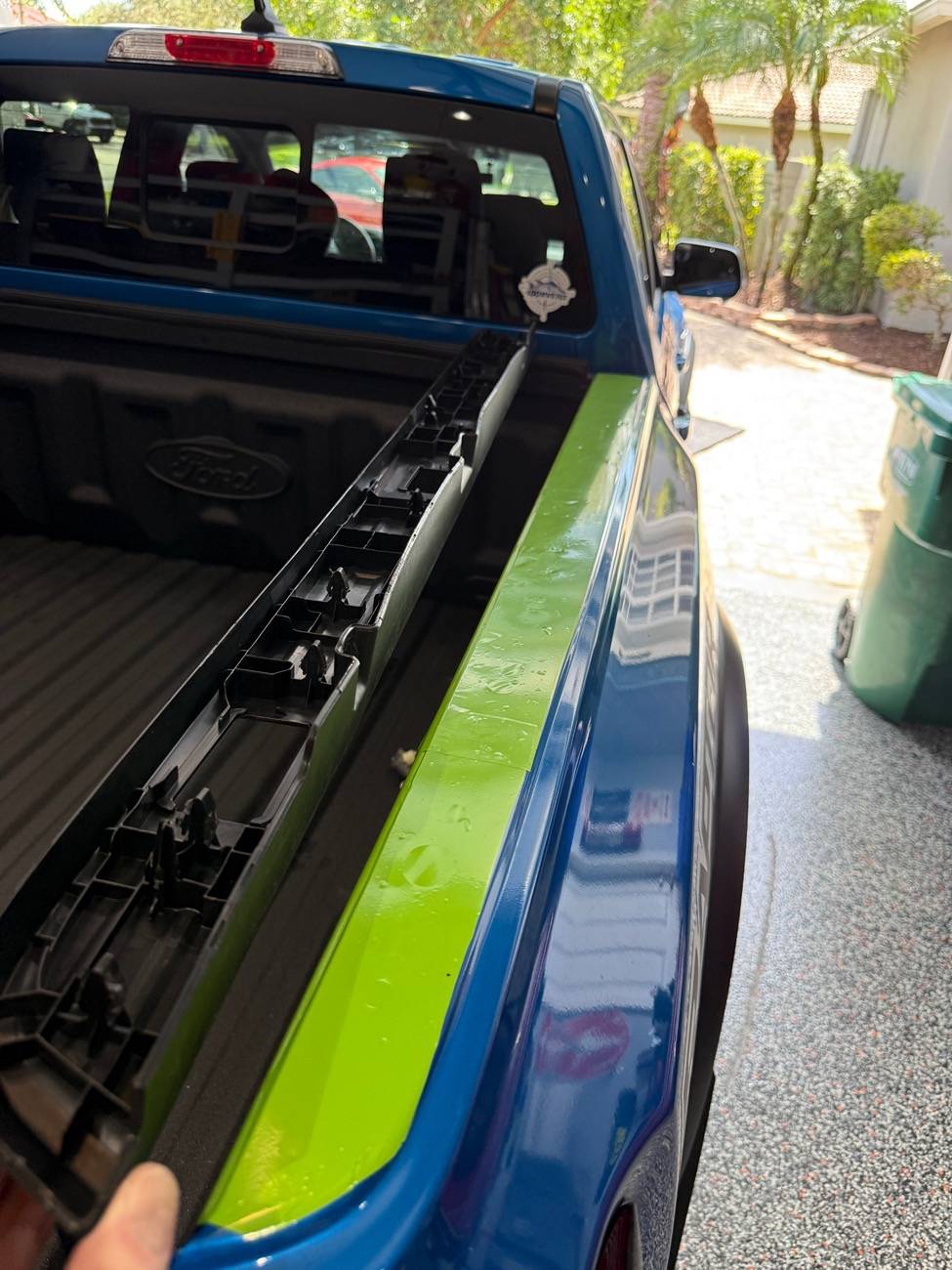 Water leaks from bed rail caps. | Ranger6G - 2024+ Ranger & Raptor ...