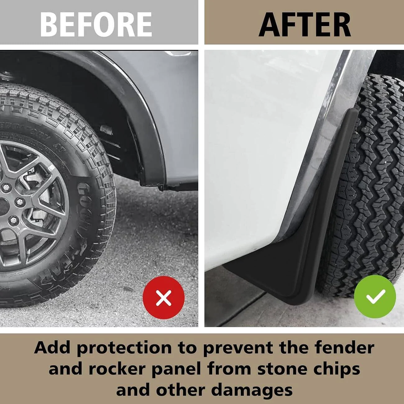 Introduction: Muslogy New Mud Flaps for Ford Ranger | Ranger6G - 2024 ...