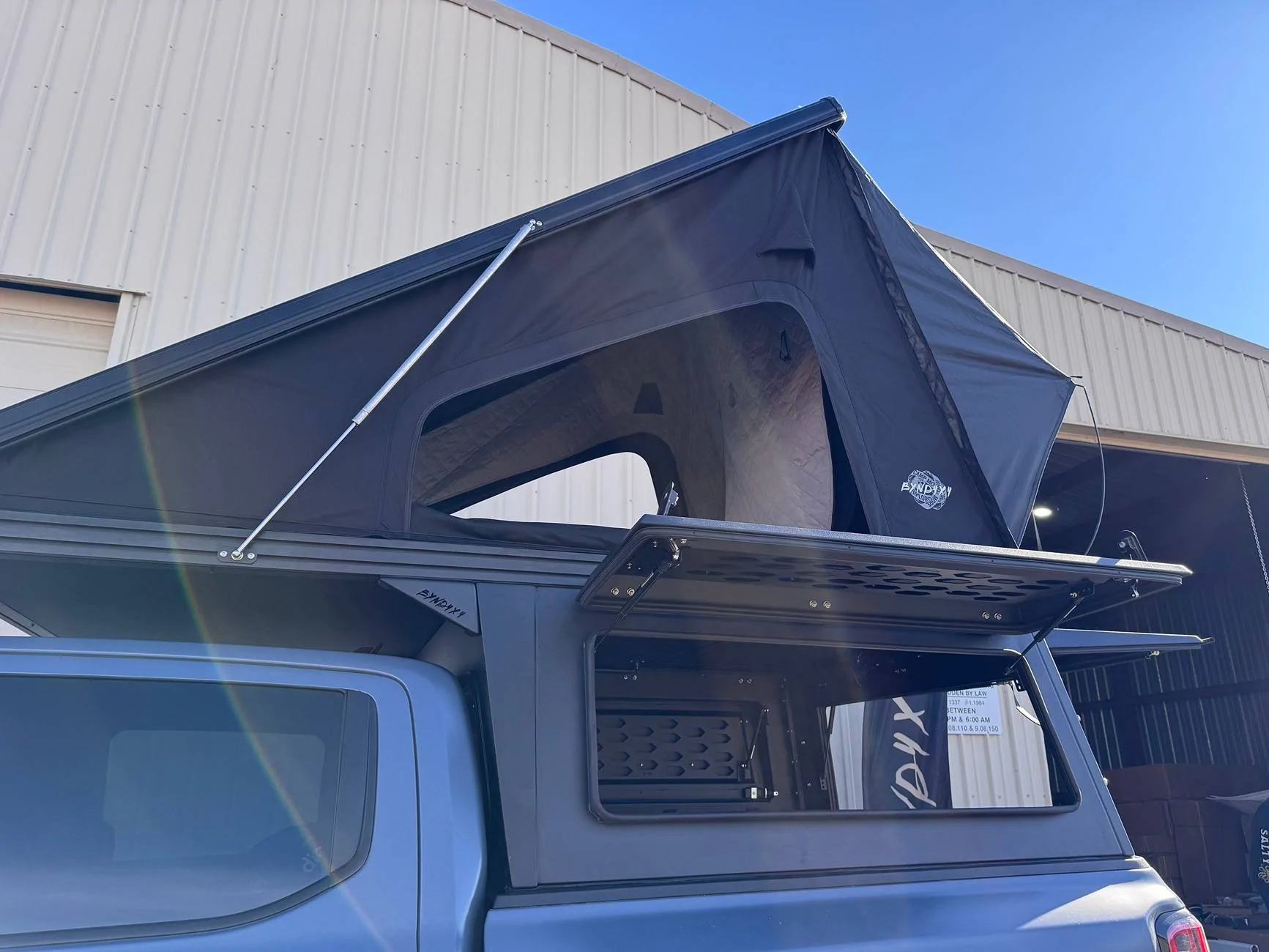 Bynd4x4 Tactical Camper Shell Installed | Ranger6G - 2024+ Ranger ...