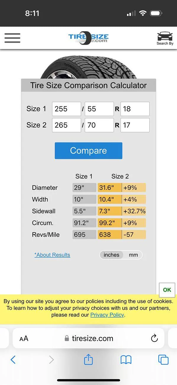 Largest tire I can fit without rubbing? XL 2024 w/17inch stock rims ...