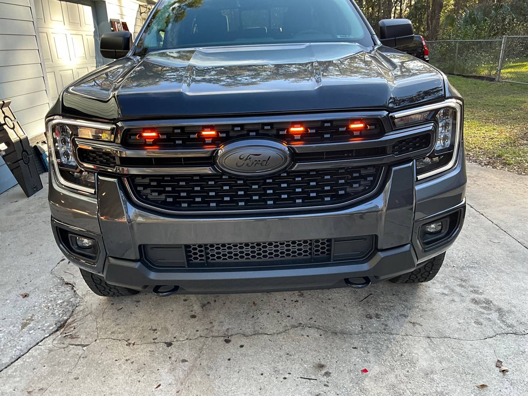 Removing front grille and tailgate Ford Blue Oval Emblems | Ranger6G ...