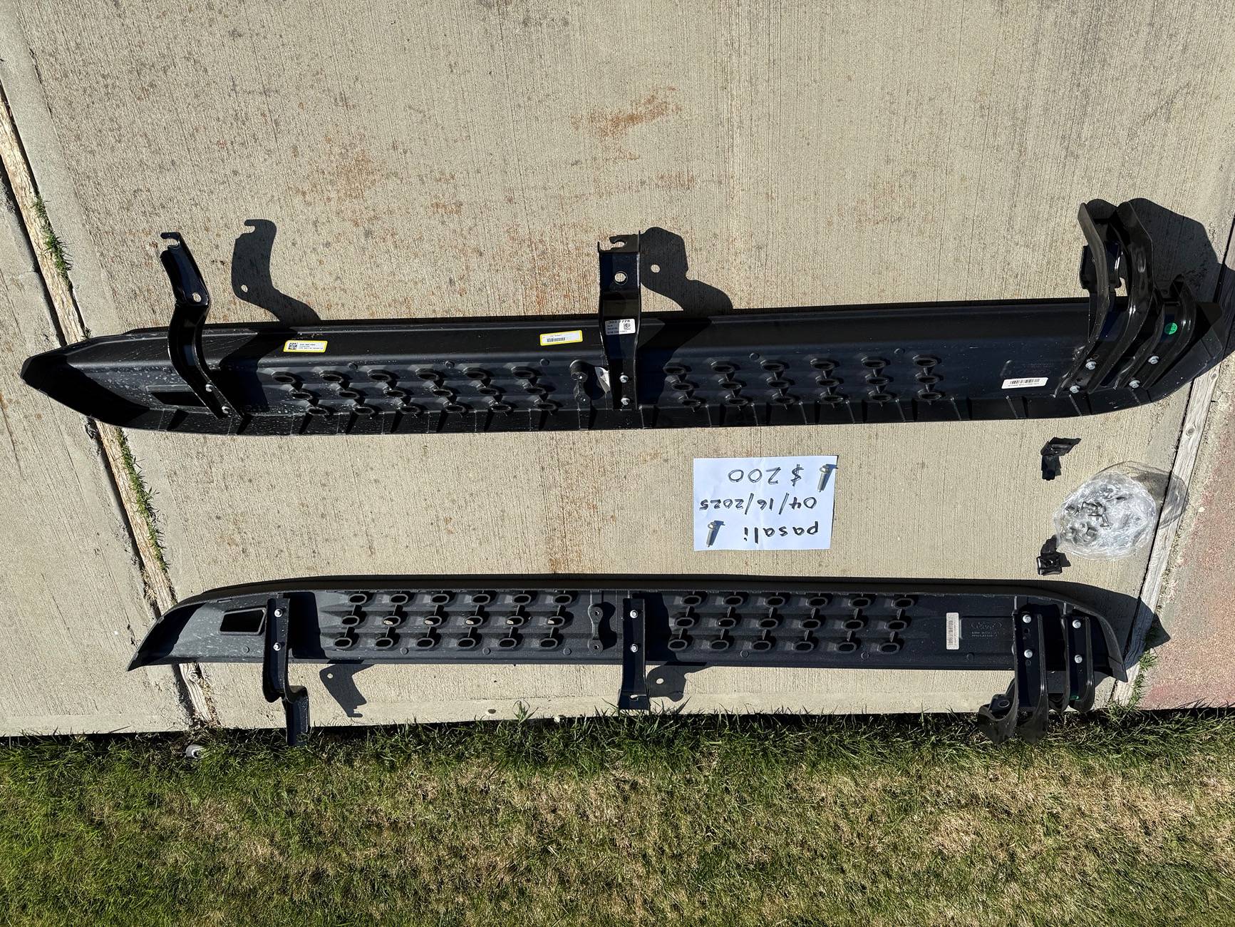 2024 Ranger Raptor running boards/side steps $200 SOLD | Ranger6G ...
