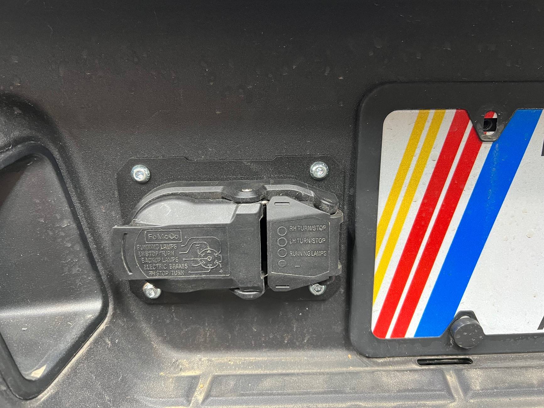 American Adventure Lab Ford Ranger Trailer Plug Tuck Kit Install ...