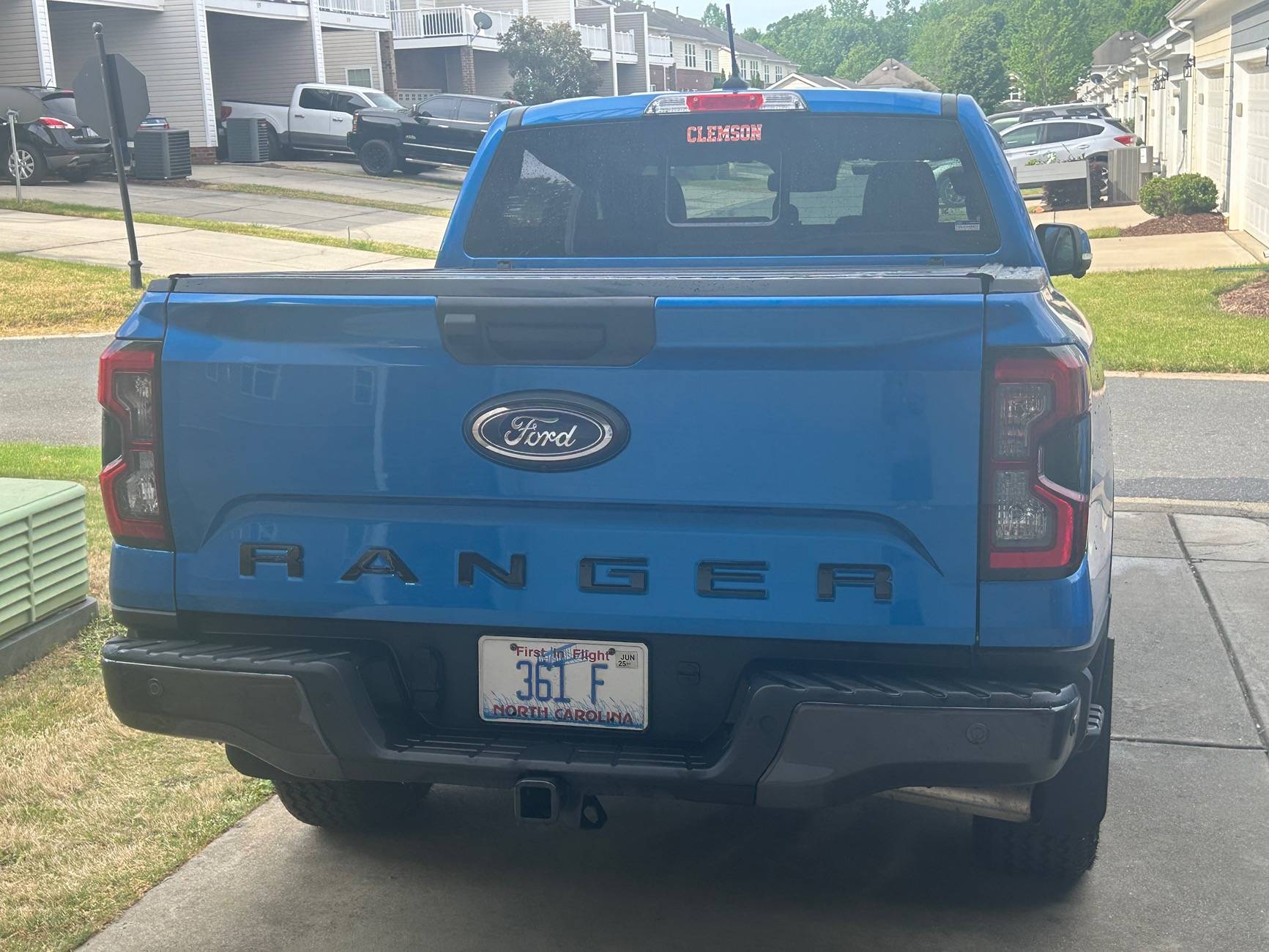 25 Blackout with a bit of flair - Raised Tail Gate Letters | Ranger6G ...