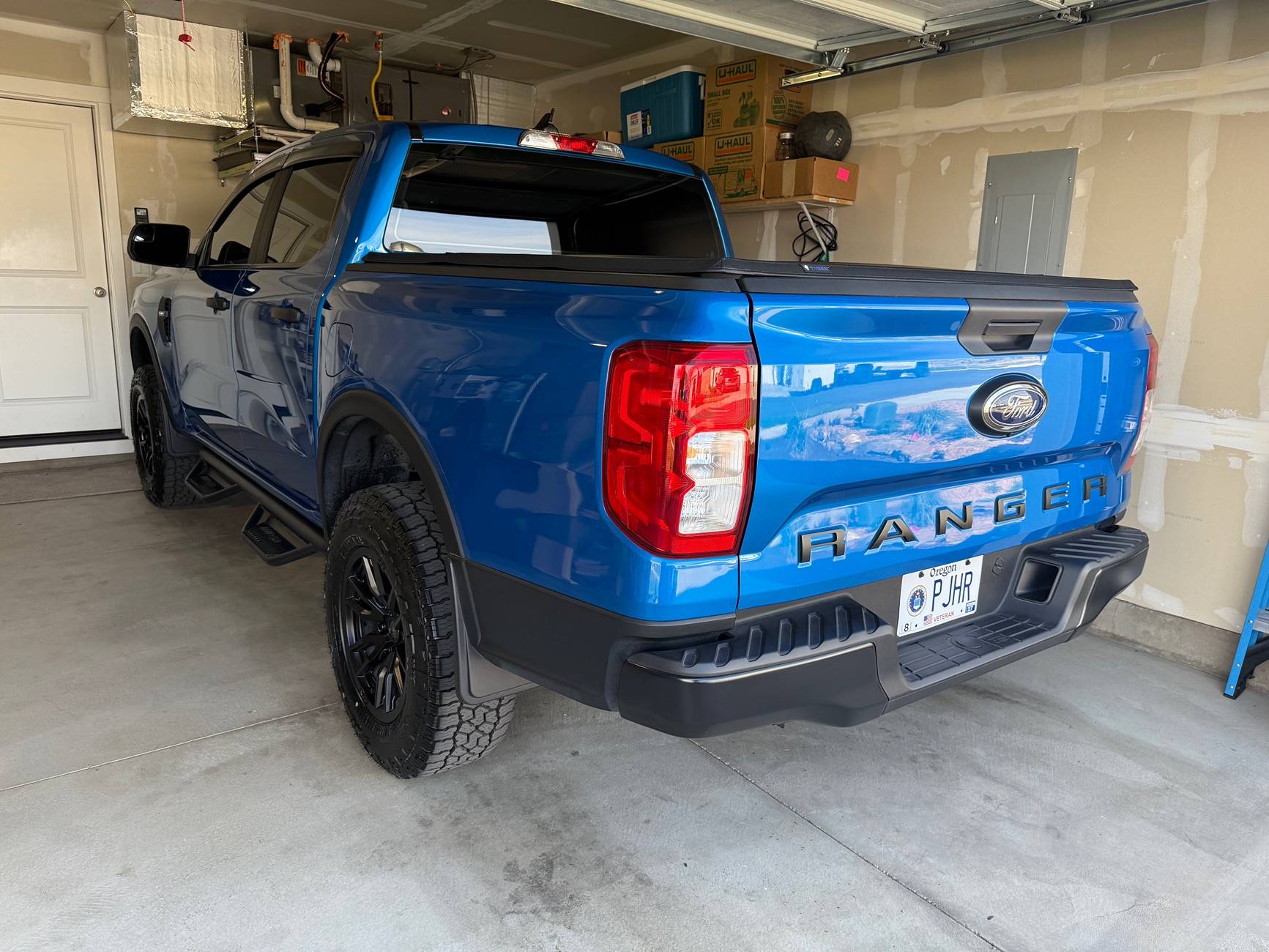25 Blackout with a bit of flair - Raised Tail Gate Letters | Ranger6G ...