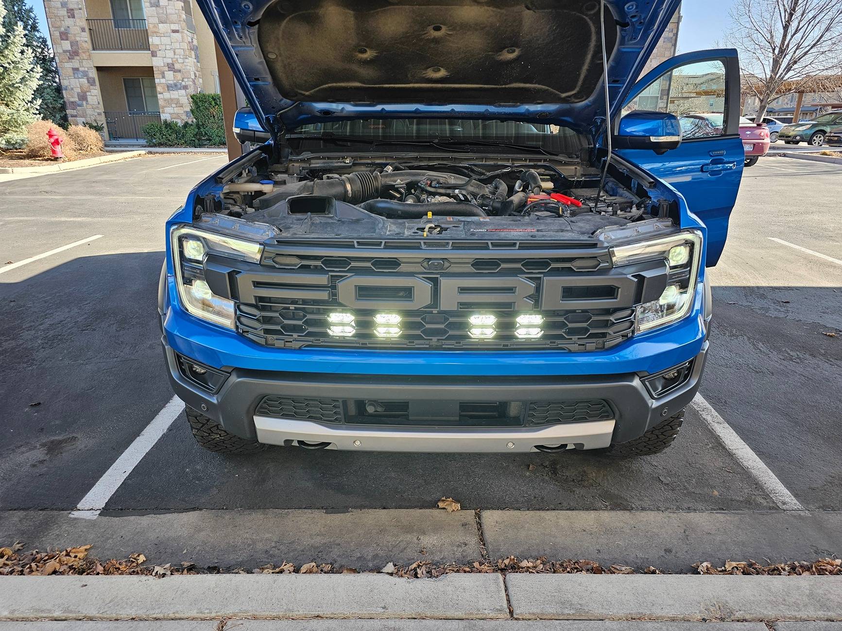 Front Grille LED Light Bar? | Ranger6G - 2024+ Ranger & Raptor Forum ...