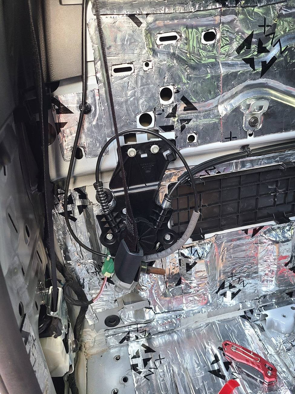 Sound deadening behind rear seats. | Ranger6G - 2024+ Ranger & Raptor ...