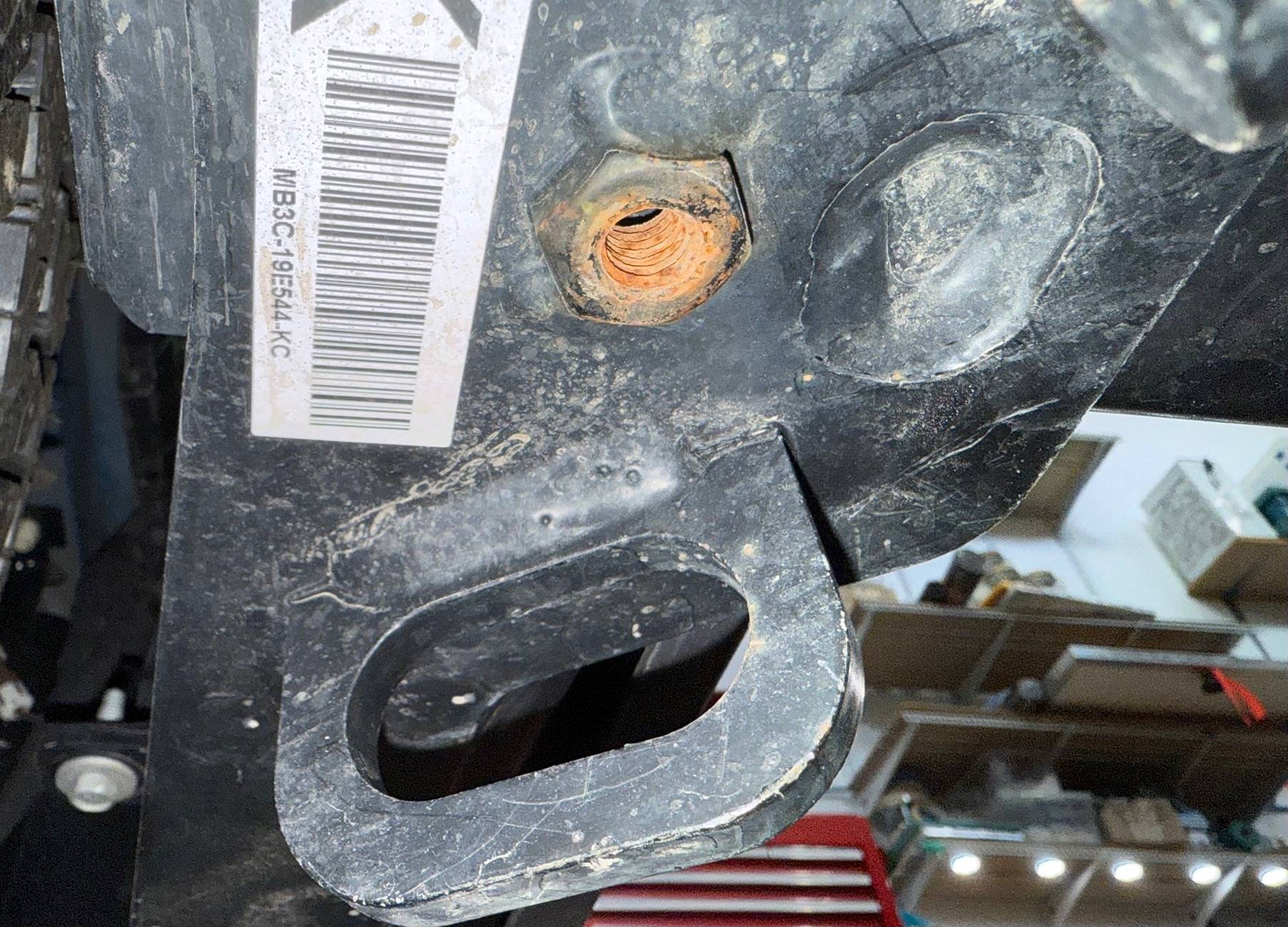 Noticed a 10mm threaded nut on the bottom of the receiver - for an anti ...