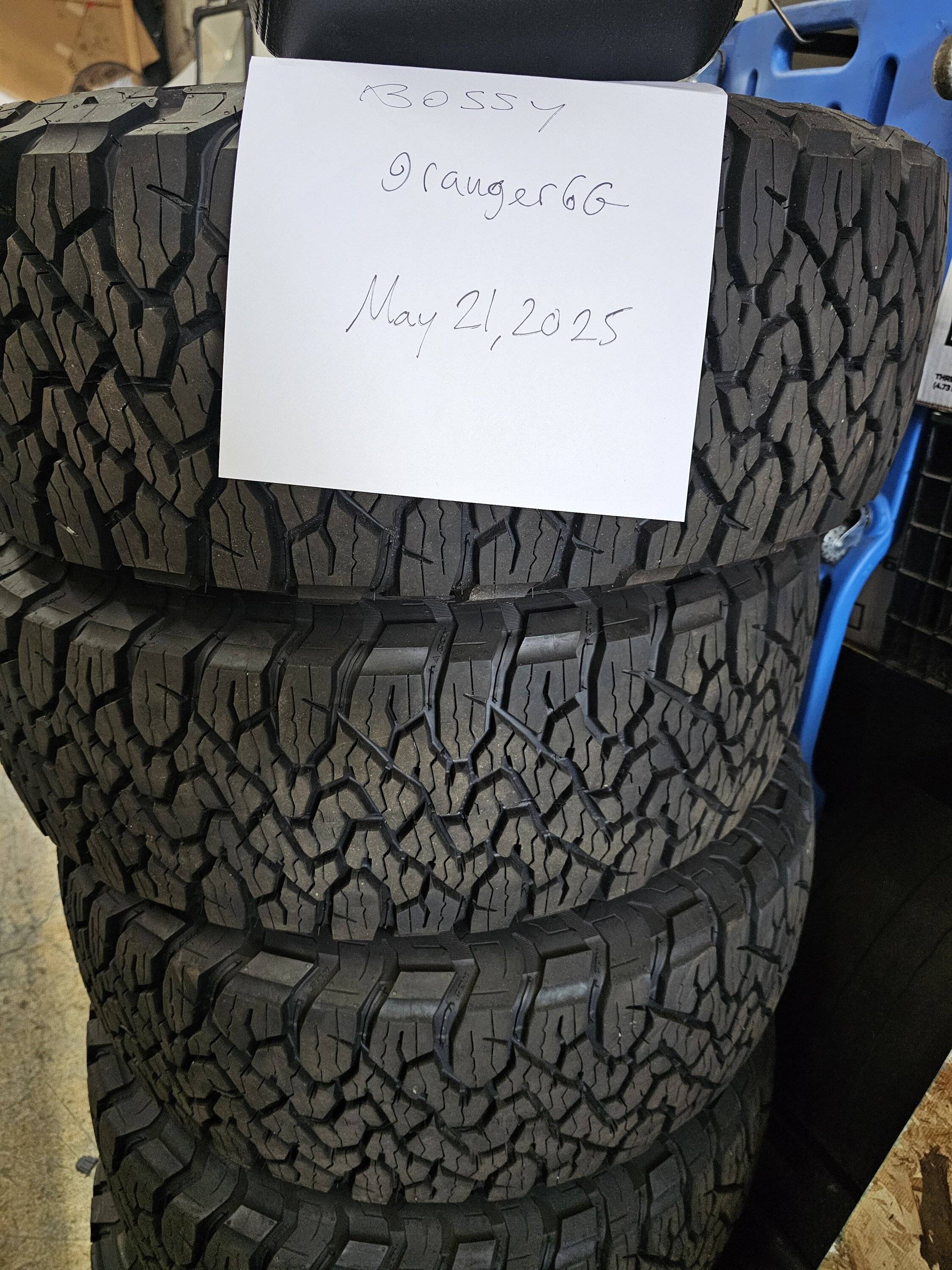 Washington - Ranger Raptor bead lock wheels, tires and sensors (and ...