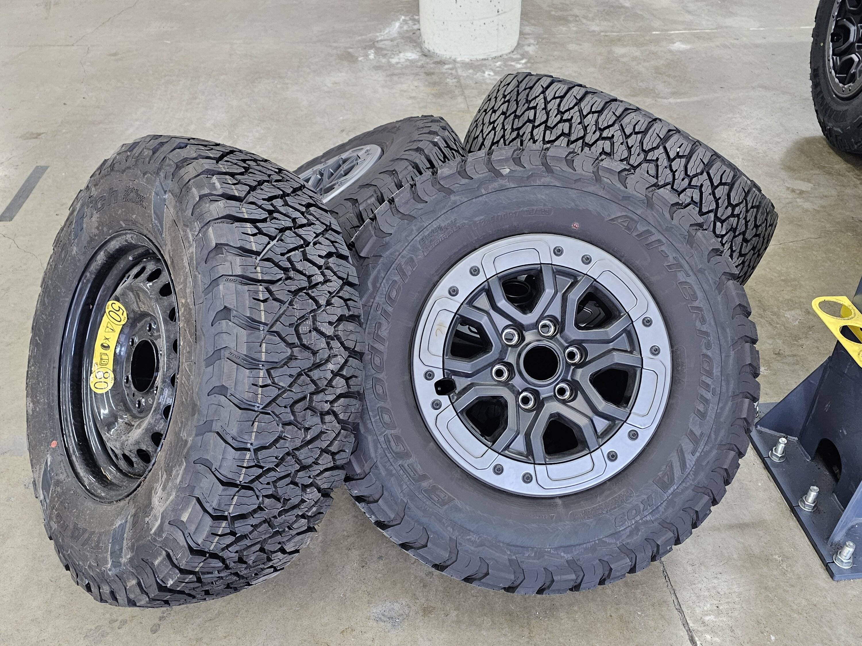 Washington - Ranger Raptor bead lock wheels, tires and sensors (and ...