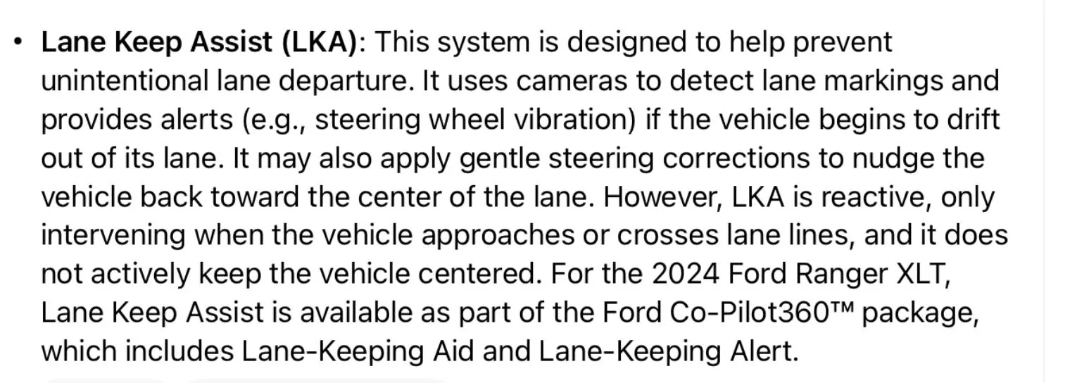Lane Assist - what activates it? | Ranger6G - 2024+ Ranger & Raptor ...