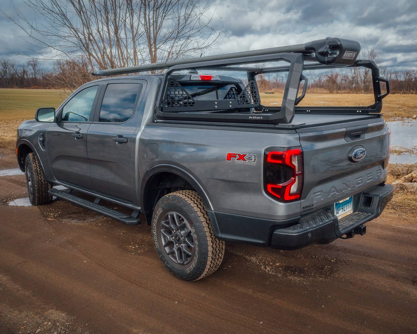 Starting my build - installing RetraxPro XR Tonneau cover and Kuat Ibex ...