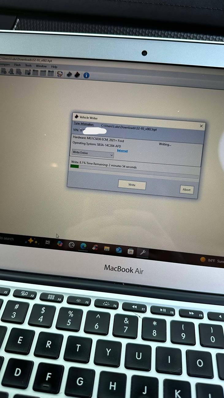 First ever confirmed 2025 Ranger Raptor custom tuned via HP Tuners ...