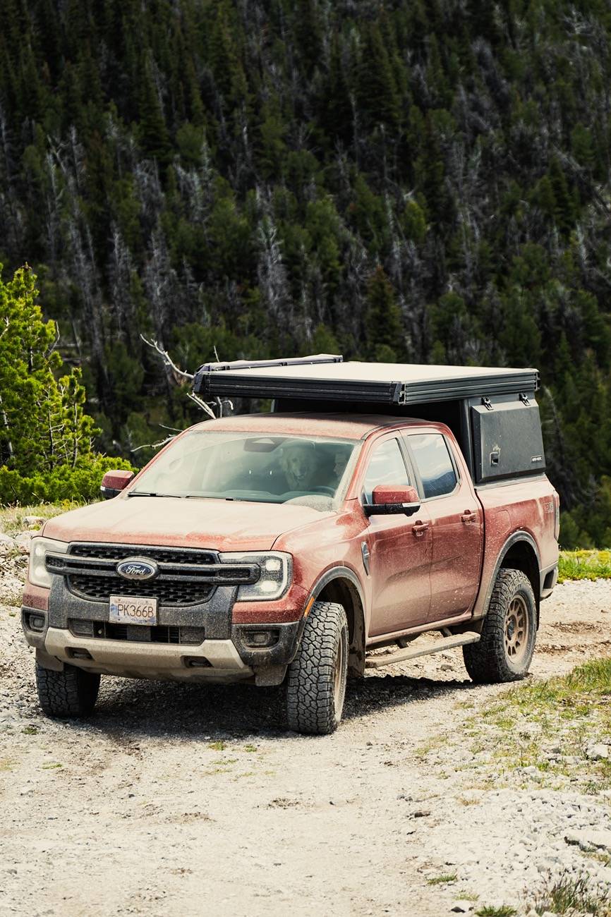 Red 2.7 Lariat Overland Build - Dobinsons Lift, Super Pacific Camper ...