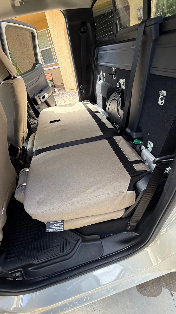 Folded rear seat area not flat? | Ranger6G - 2024+ Ranger & Raptor ...