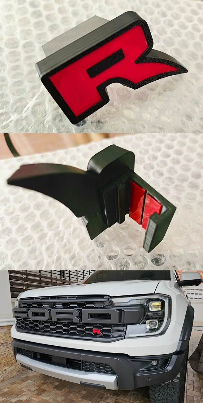 Rrrrrrrrr Raptor R grille badge vs. 3D Printer | Ranger6G - 2024 ...