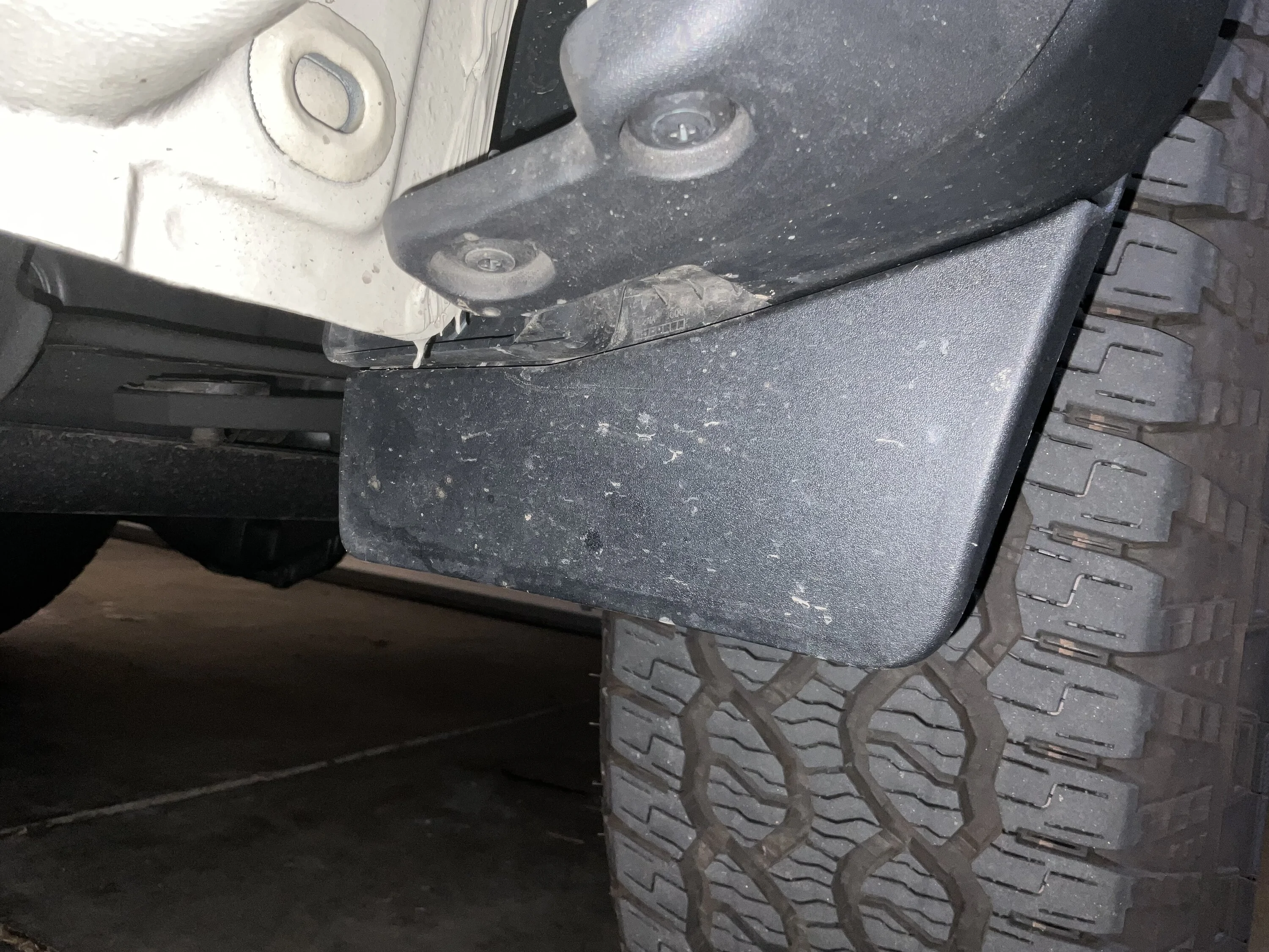 What’s the mud flap in front of rear wheel called? mud flap air ...