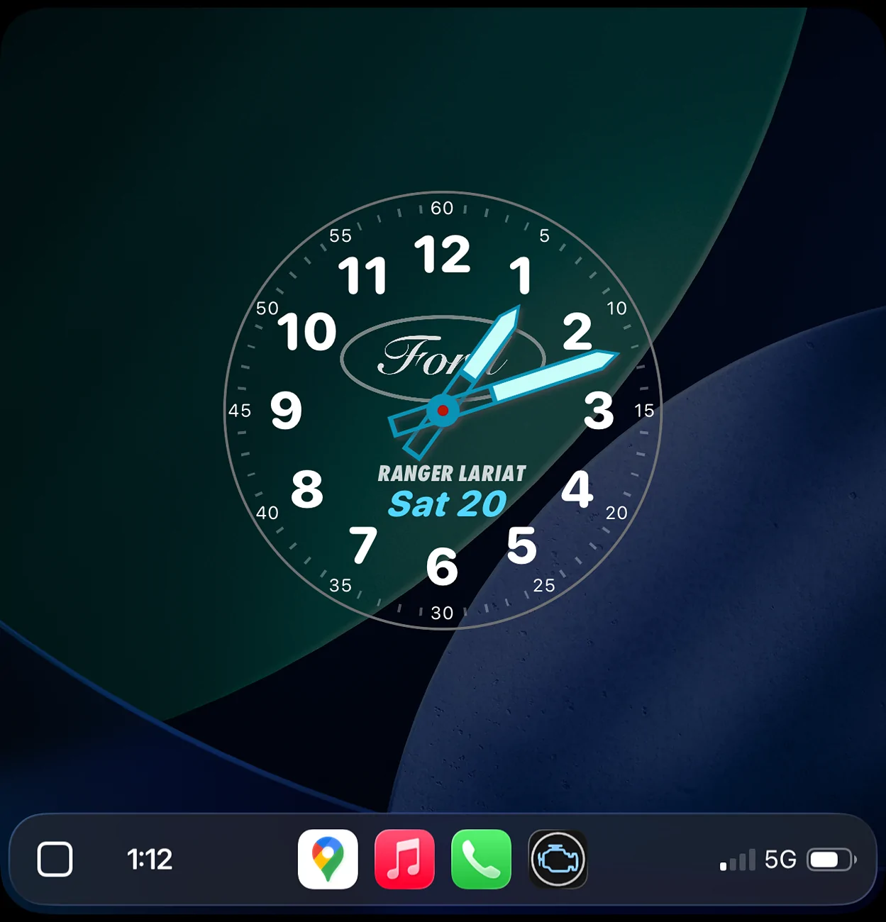 Carplay iOS 26 clock widget | Ranger6G - 2024+ Ranger & Raptor Forum ...