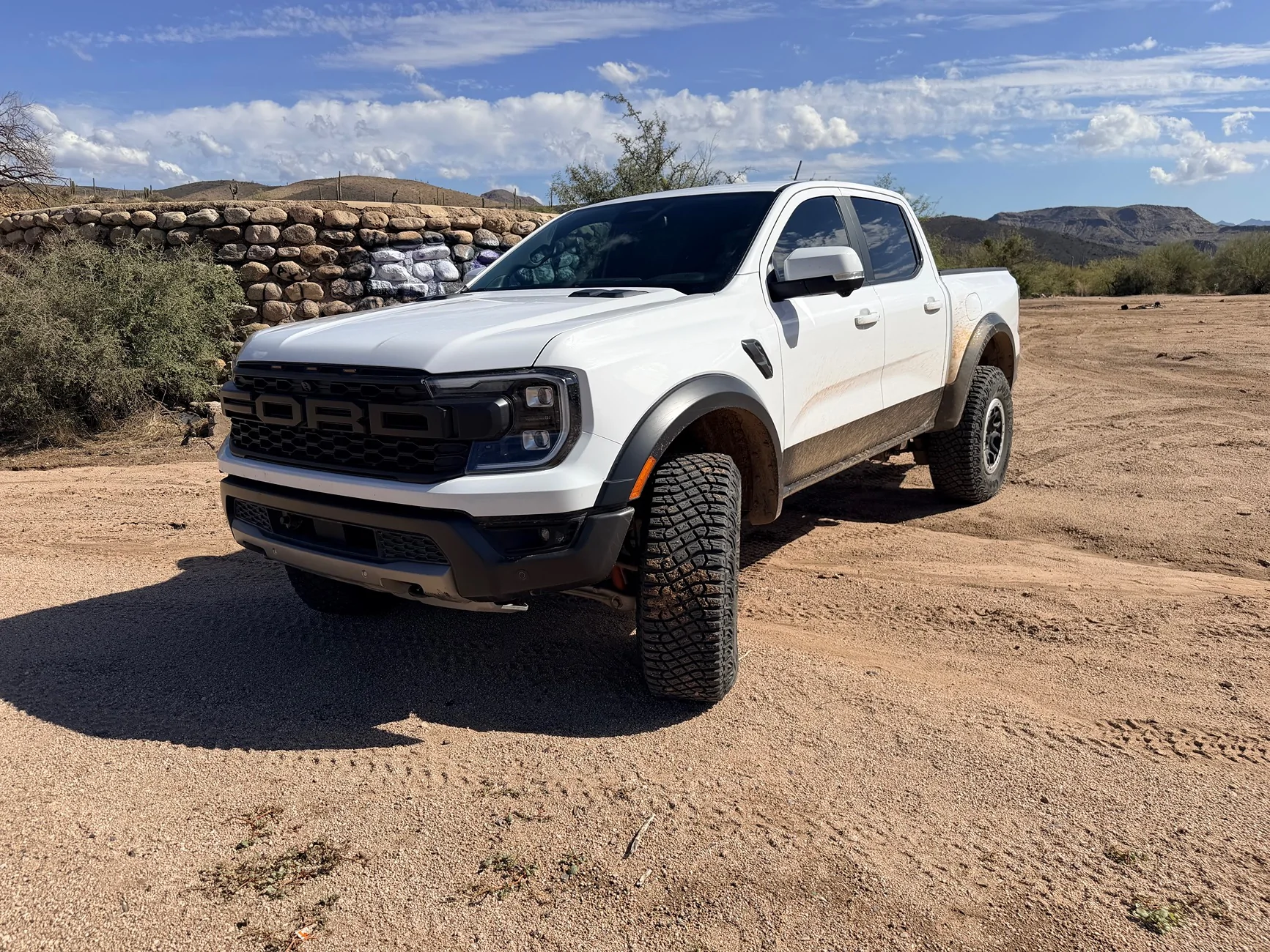 2025 AZ White Raptor: Icon 2.25" puck lift w/ Bronco Sasquatch 315/70 ...