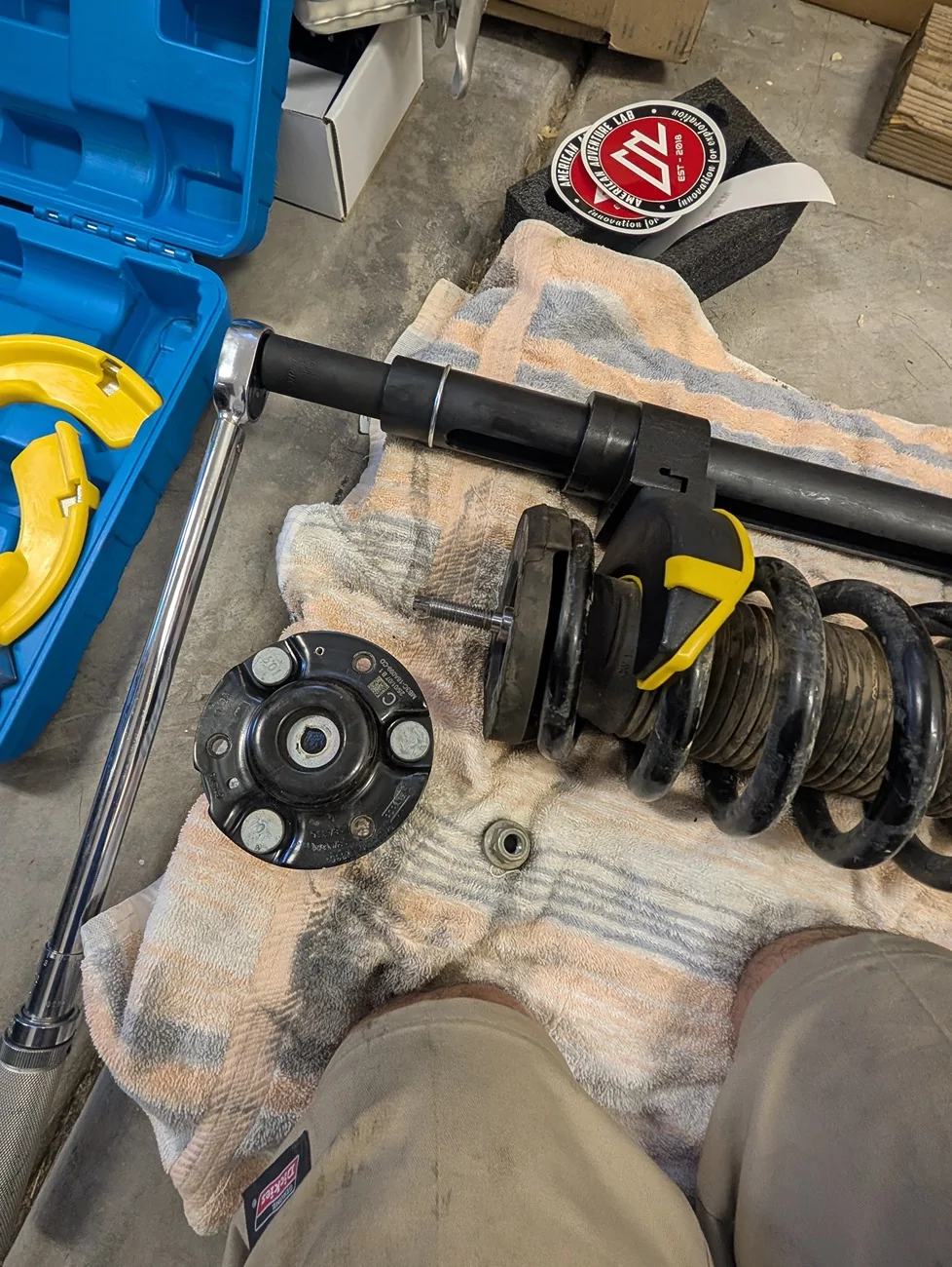 GOAT Off-Road strut spacers installed | Ranger6G - 2024+ Ranger ...