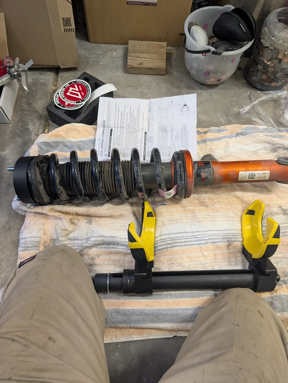 GOAT Off-Road strut spacers installed | Ranger6G - 2024+ Ranger ...