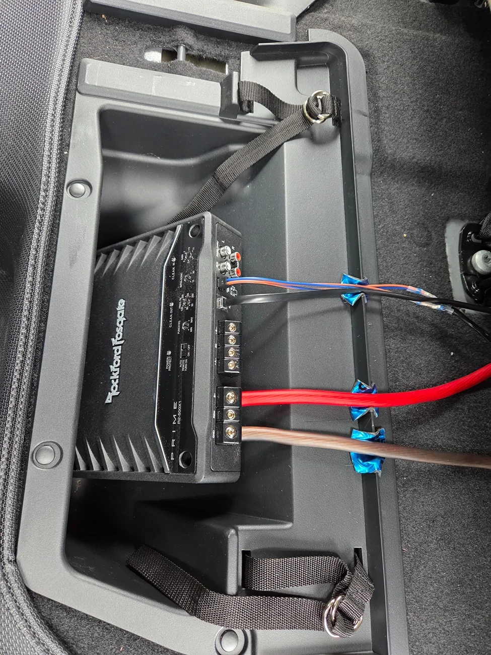 Sub install behind rear seat! | Ranger6G - 2024+ Ranger & Raptor Forum ...