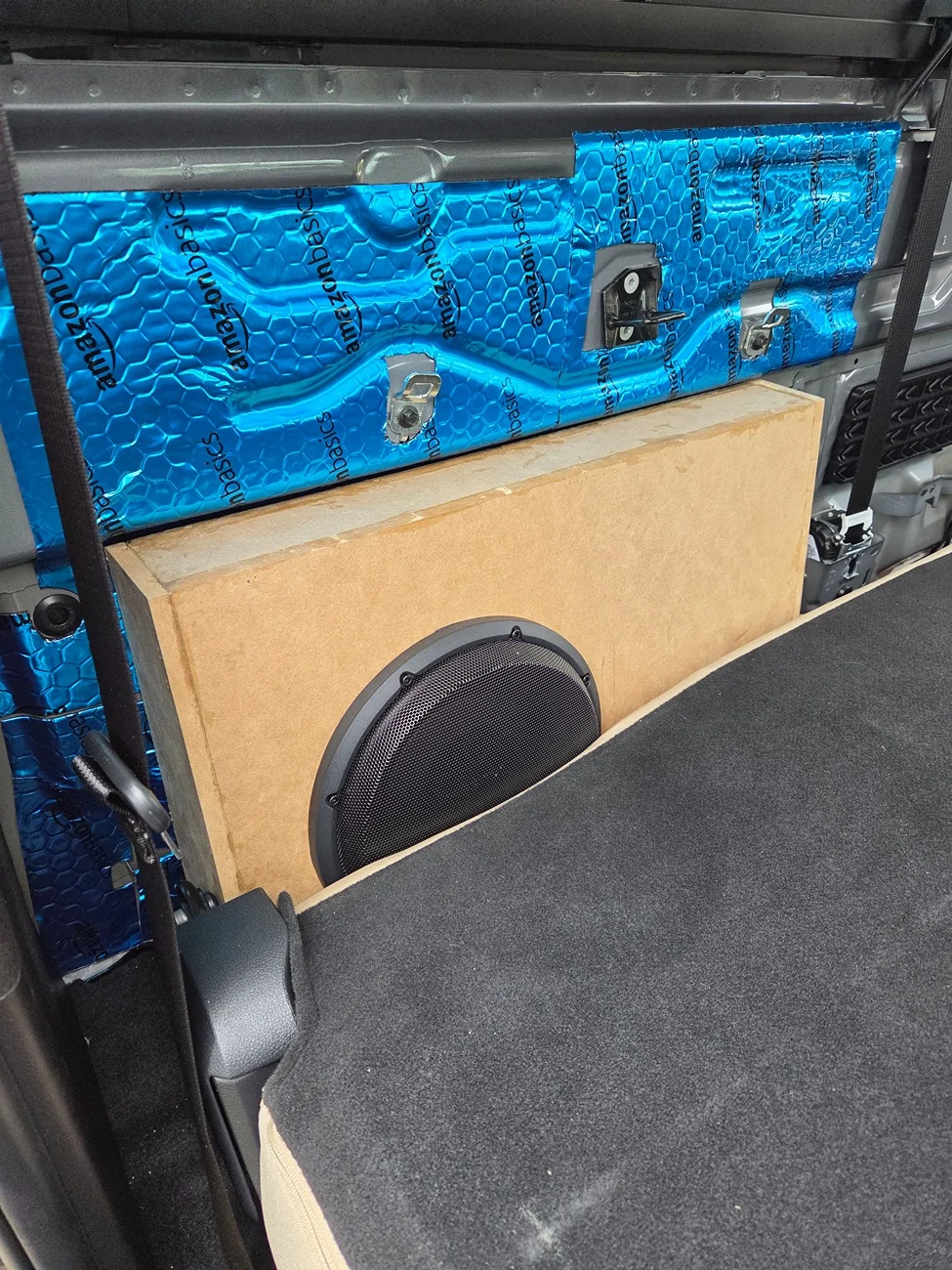 Sub install behind rear seat! | Ranger6G - 2024+ Ranger & Raptor Forum ...