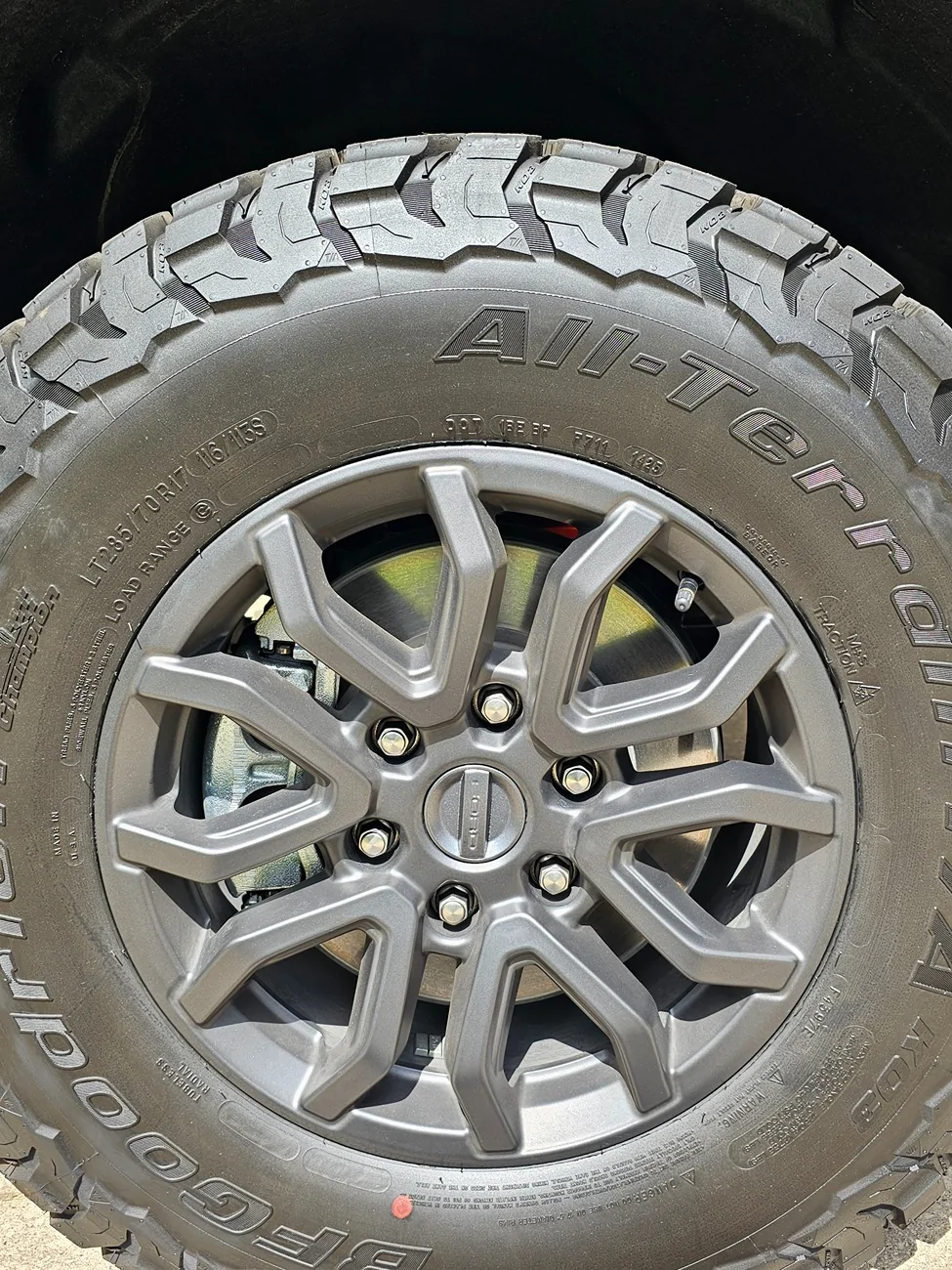 RR Wheel Paint Color Match | Ranger6G - 2024+ Ranger & Raptor Forum ...