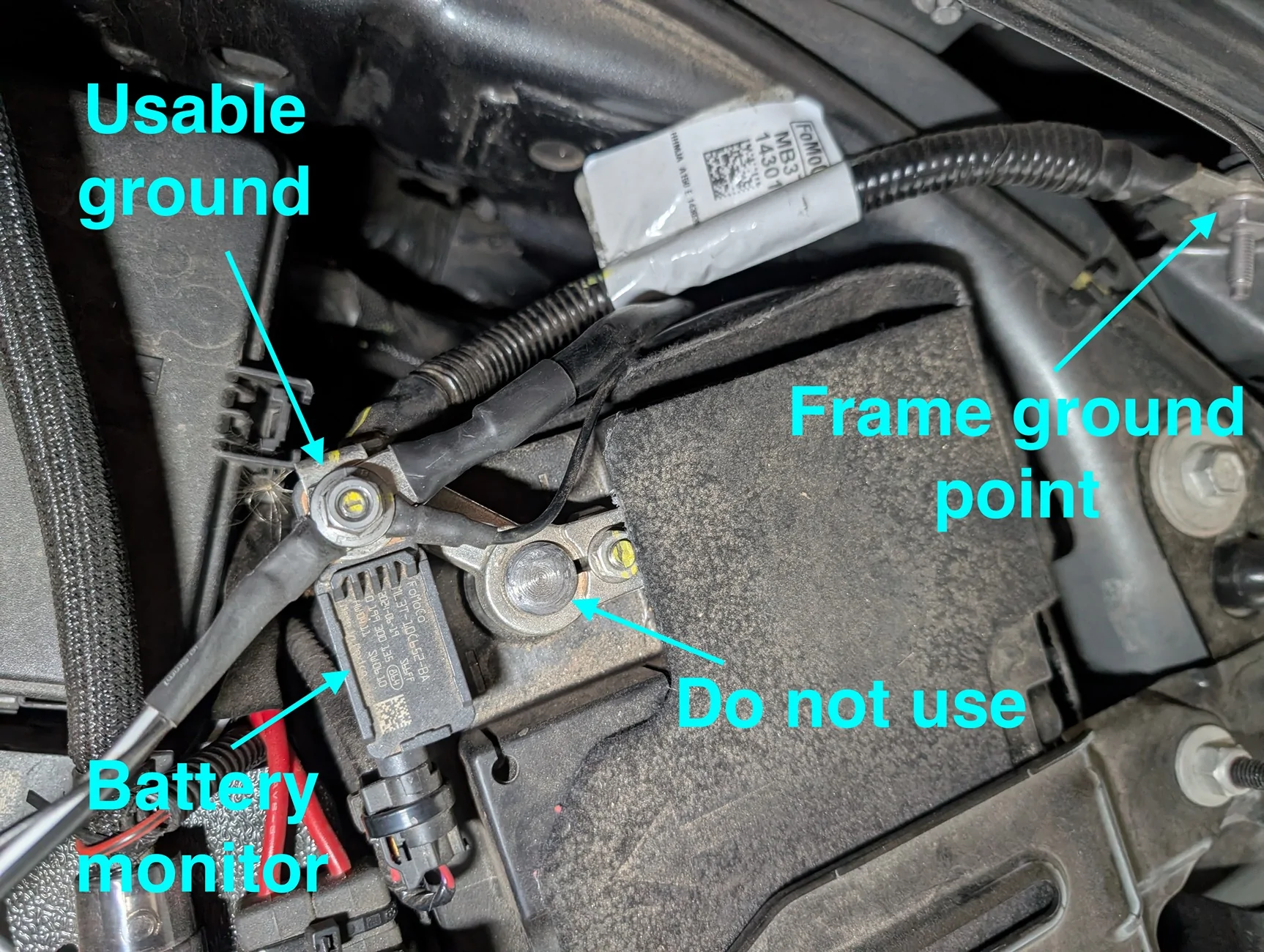 Engine Bay Ground Points | Ranger6G - 2024+ Ranger & Raptor Forum, News ...
