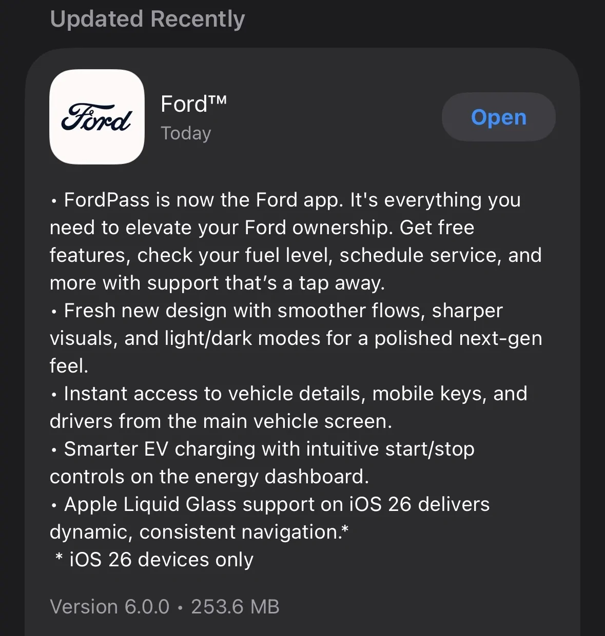 FordPass App is now the "Ford App" (new version 6.0) | Ranger6G - 2024 ...