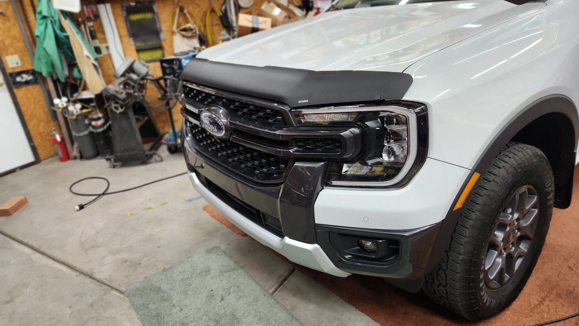 What's New in da Hood: installed Redline hood shocks, OEM hood pad ...