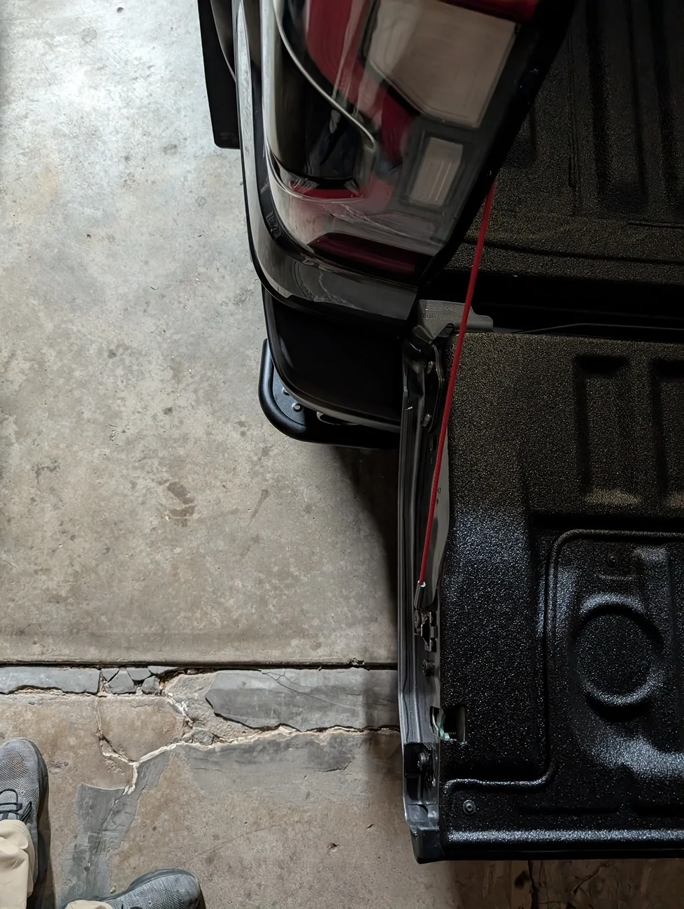 Tailgate T-Step installed in 2025 Ford Ranger Raptor (USA) | Ranger6G ...