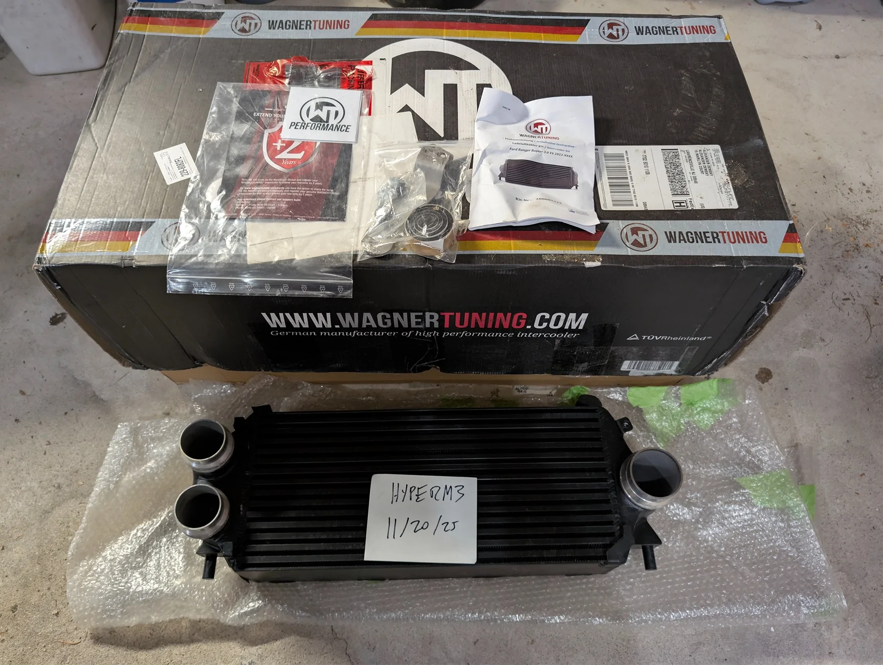 FS: Wagner Intercooler(SOLD) | Ranger6G - 2024+ Ranger & Raptor Forum ...