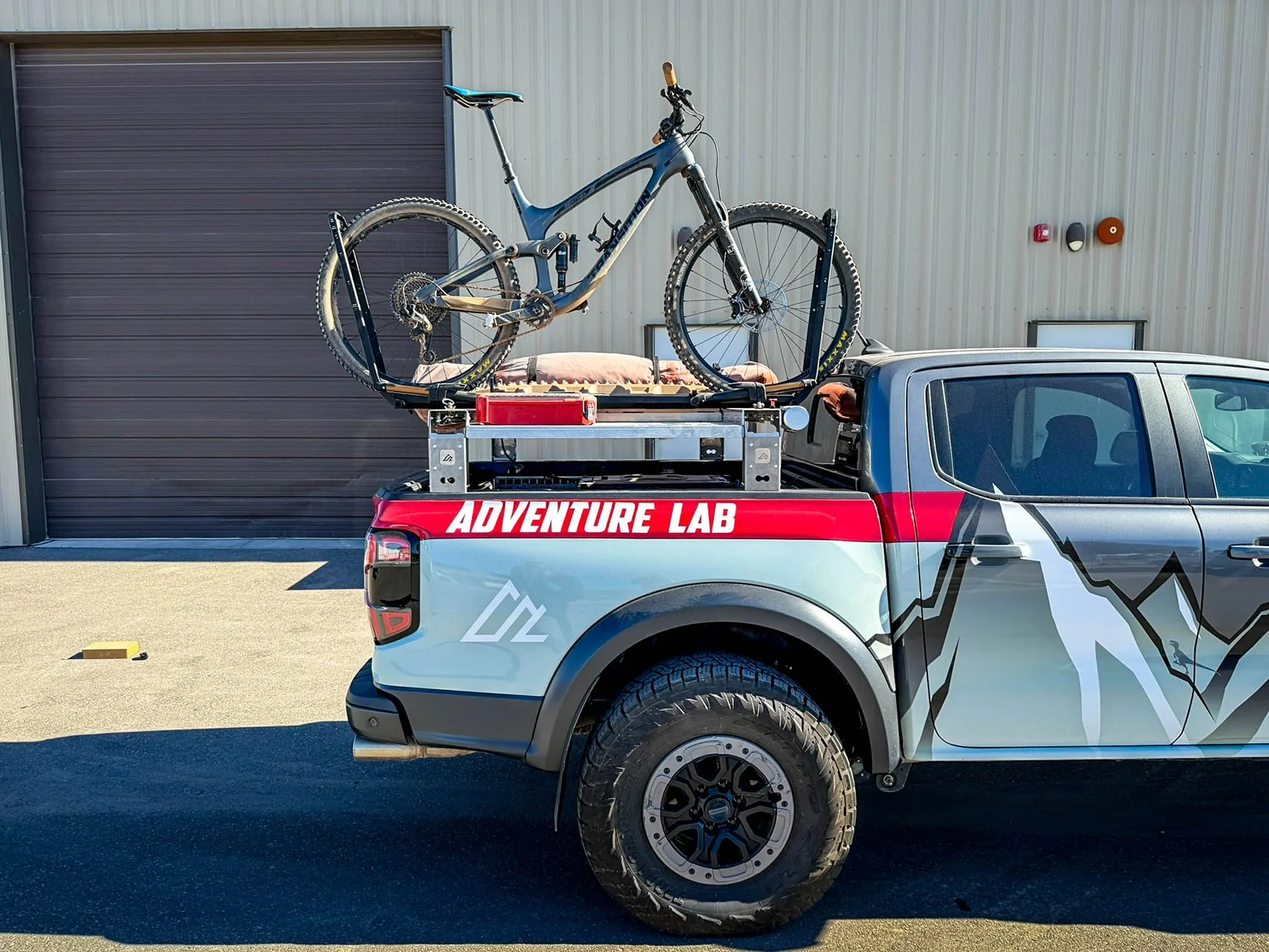 New Product - Ford Ranger & Ranger Raptor 10" Tall Bed Rack RAIL System ...