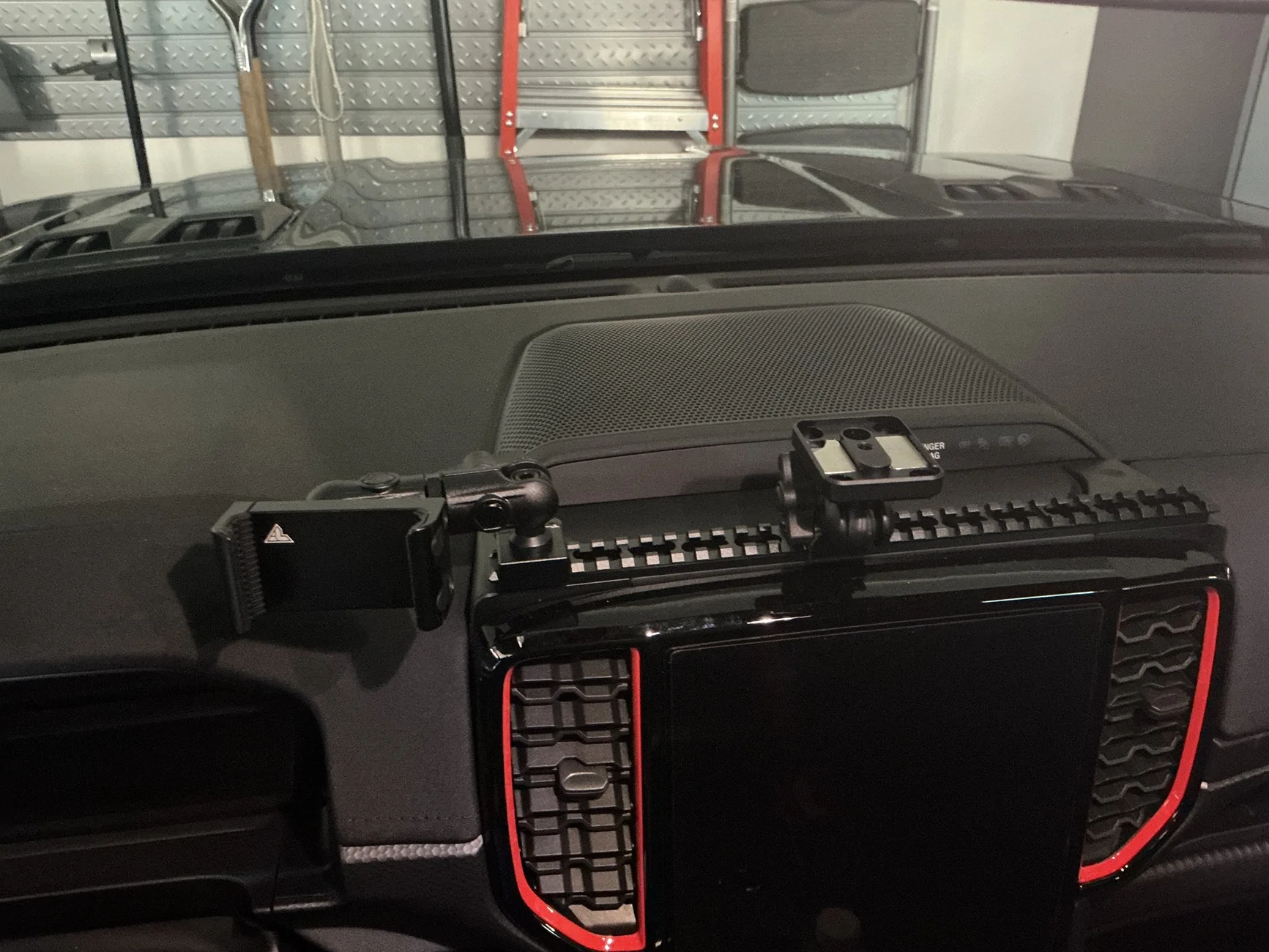 Bulletpoint Phone Mount Installed | Ranger6G - 2024+ Ranger & Raptor ...