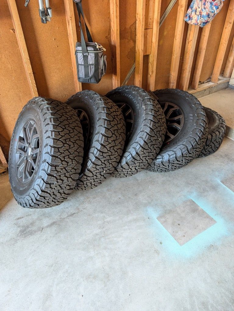 Florida - 2025 Ford Ranger Raptor 17" OEM Wheels with Tires | Ranger6G ...