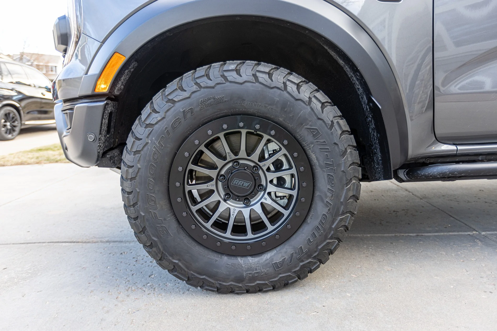 RRW RR7-H Matte Gunmetal Wheels Installed On Stock KO3's +25 Offset ...