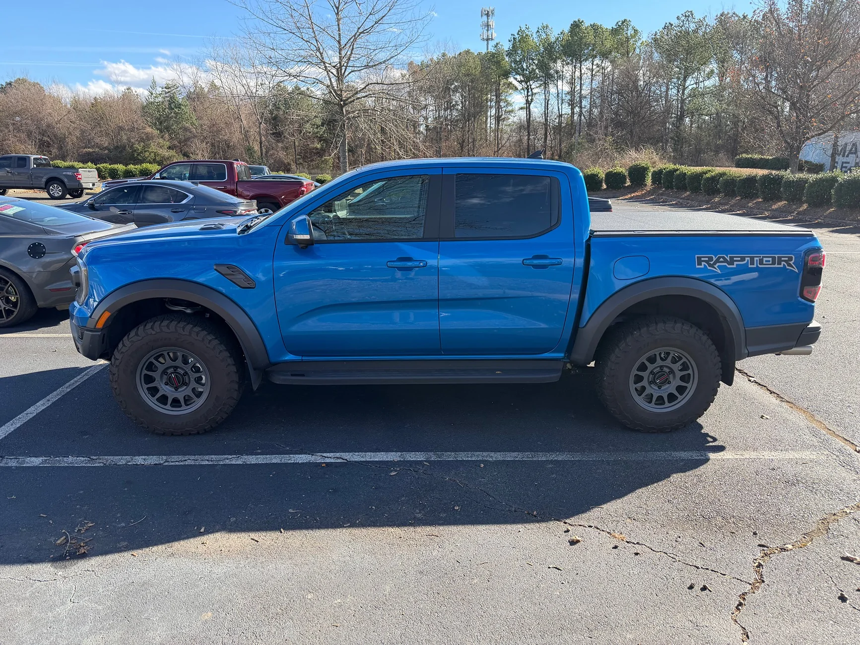 Method 703 Wheels Installed (17x8.5" Matte Black) | Ranger6G - 2024 ...