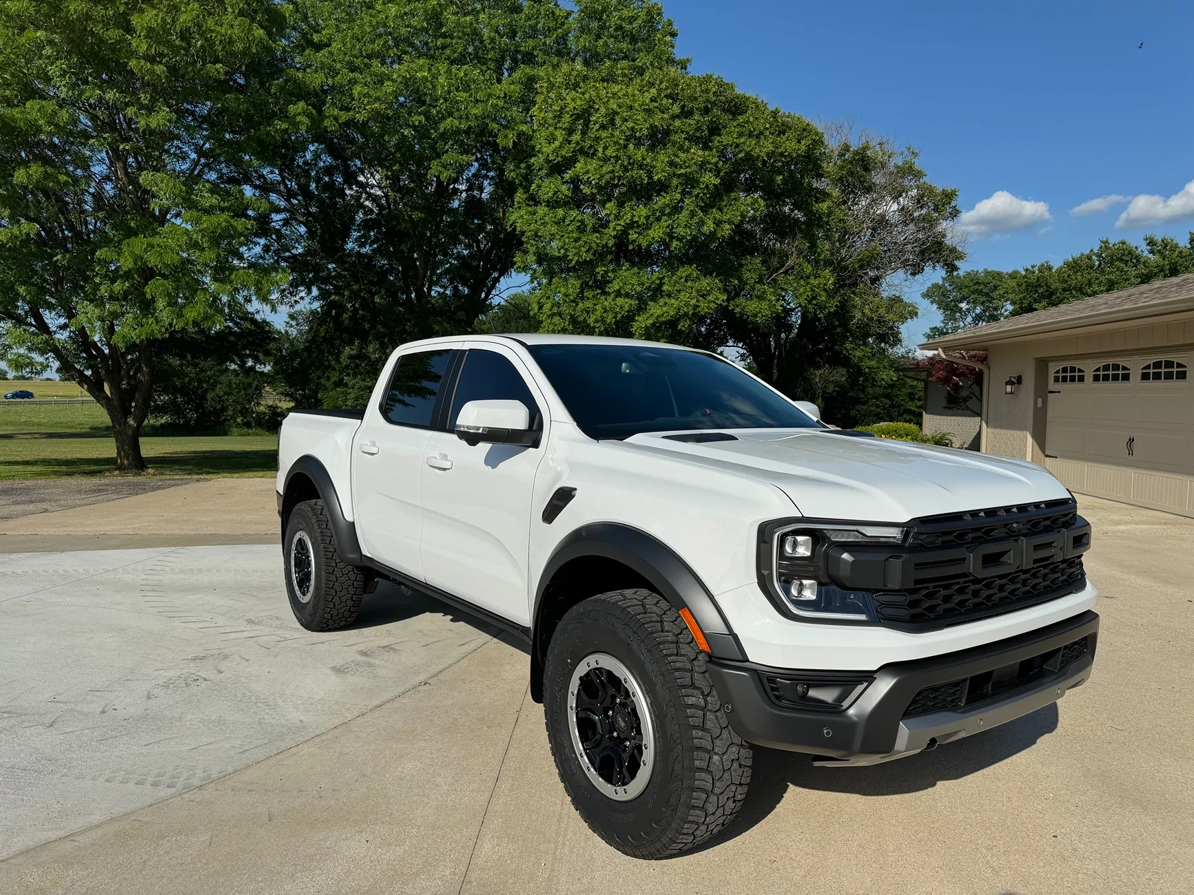 Rock guard in front of rear wheels, what are my options? RIP my paint ...